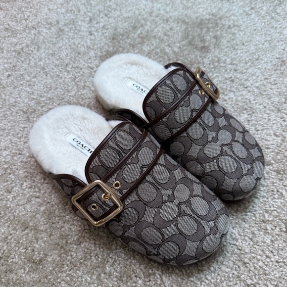 Coach | Shoes | Ashton Clog In Signature Jacquard | Poshmark